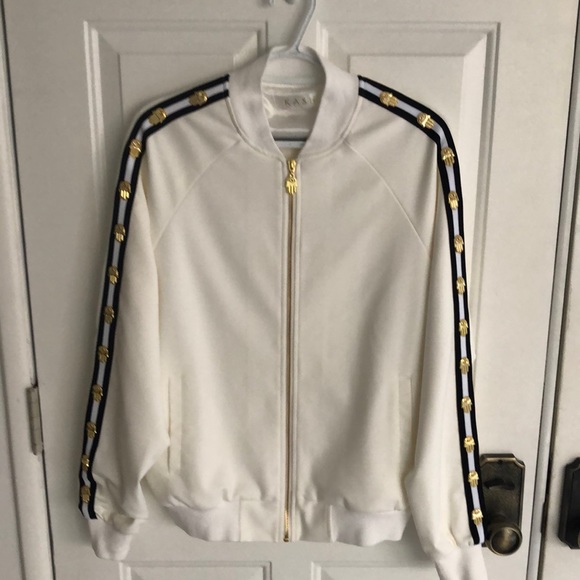 KASH | Shirts | Kash Icon Track Jacket With Hamsa Hand | Poshmark
